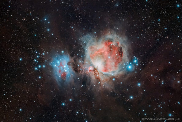 M42 Orion Nebula – star-watcher.ch – DSLR Astrophotography