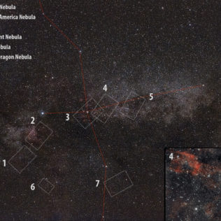 Cygnus Objects – star-watcher.ch – DSLR Astrophotography