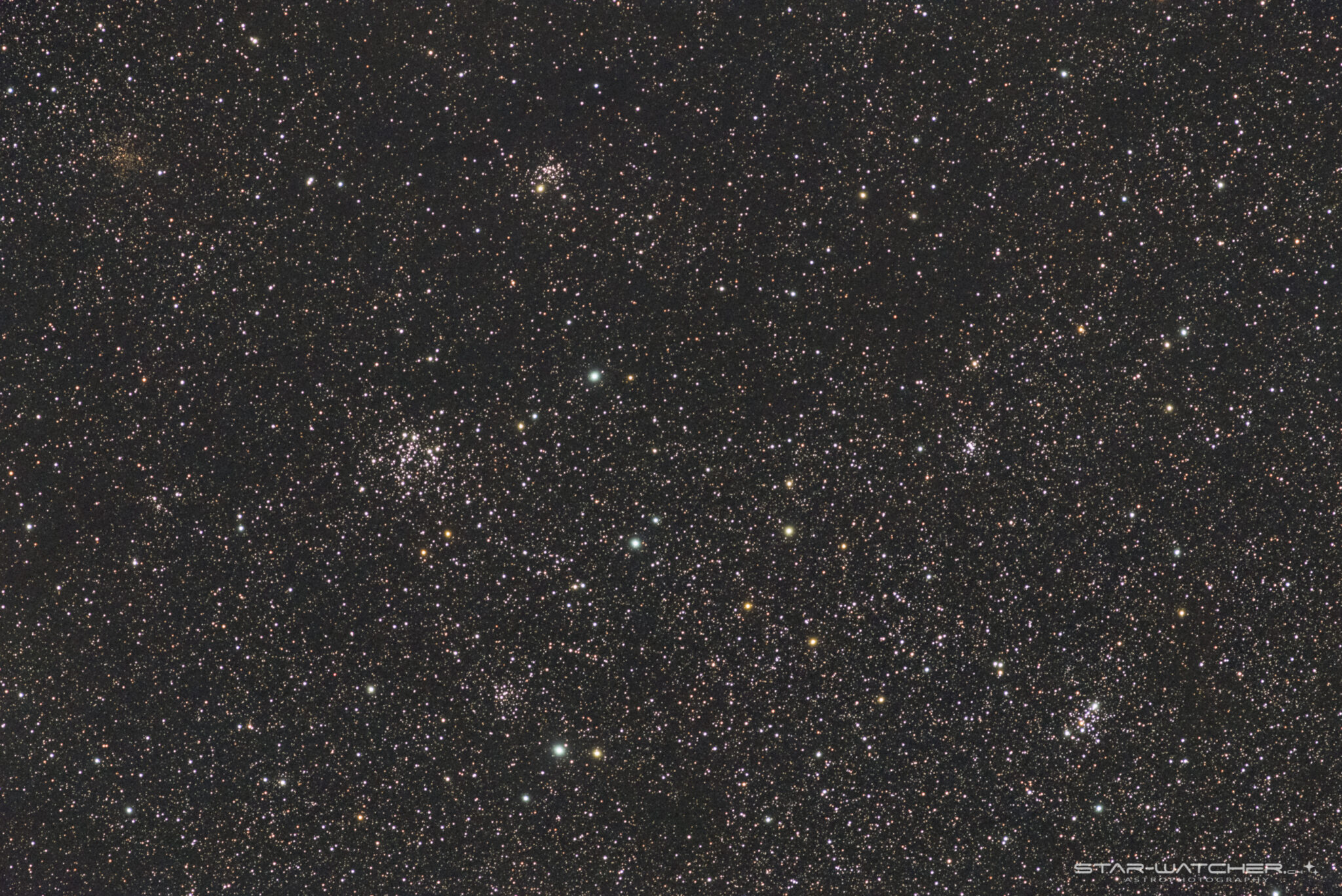 Star Cluster Group – star-watcher.ch – DSLR Astrophotography