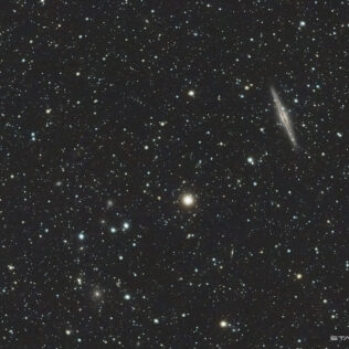 NGC 891 Silver Sliver Galaxy – star-watcher.ch – DSLR Astrophotography