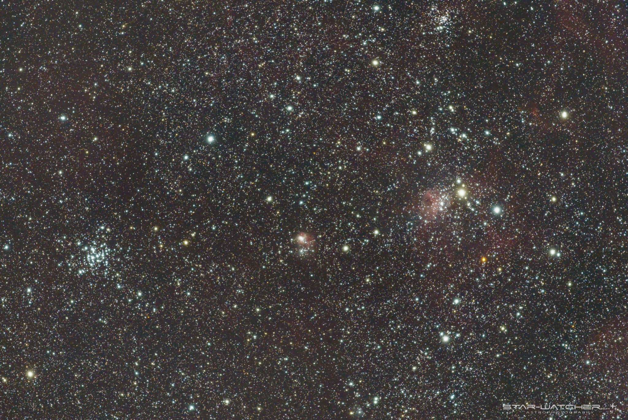 Fly- and Spider Nebula – star-watcher.ch – DSLR Astrophotography