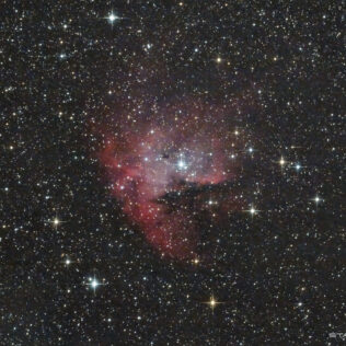 NGC 281 Pacman Nebula – star-watcher.ch – DSLR Astrophotography