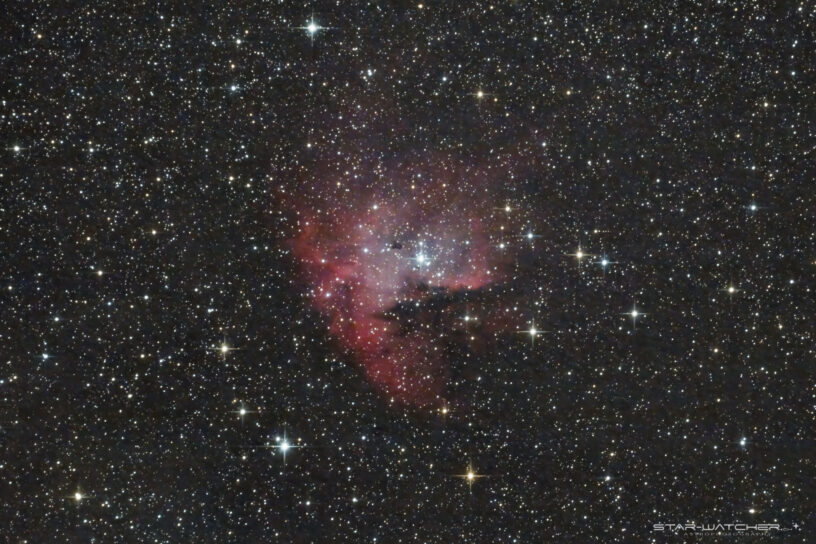 NGC 281 Pacman Nebula – star-watcher.ch – DSLR Astrophotography